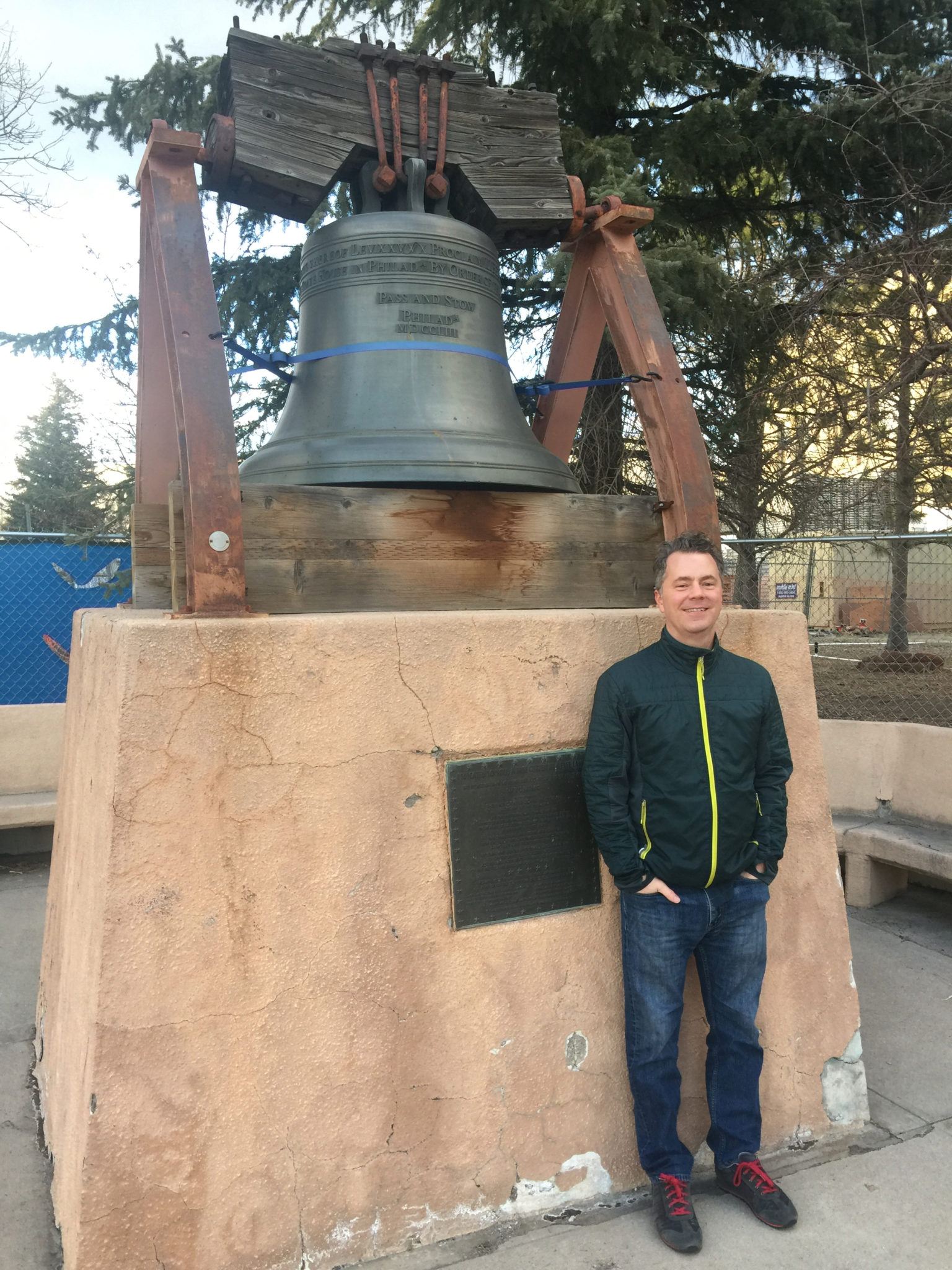 Wyoming Liberty Bell replica