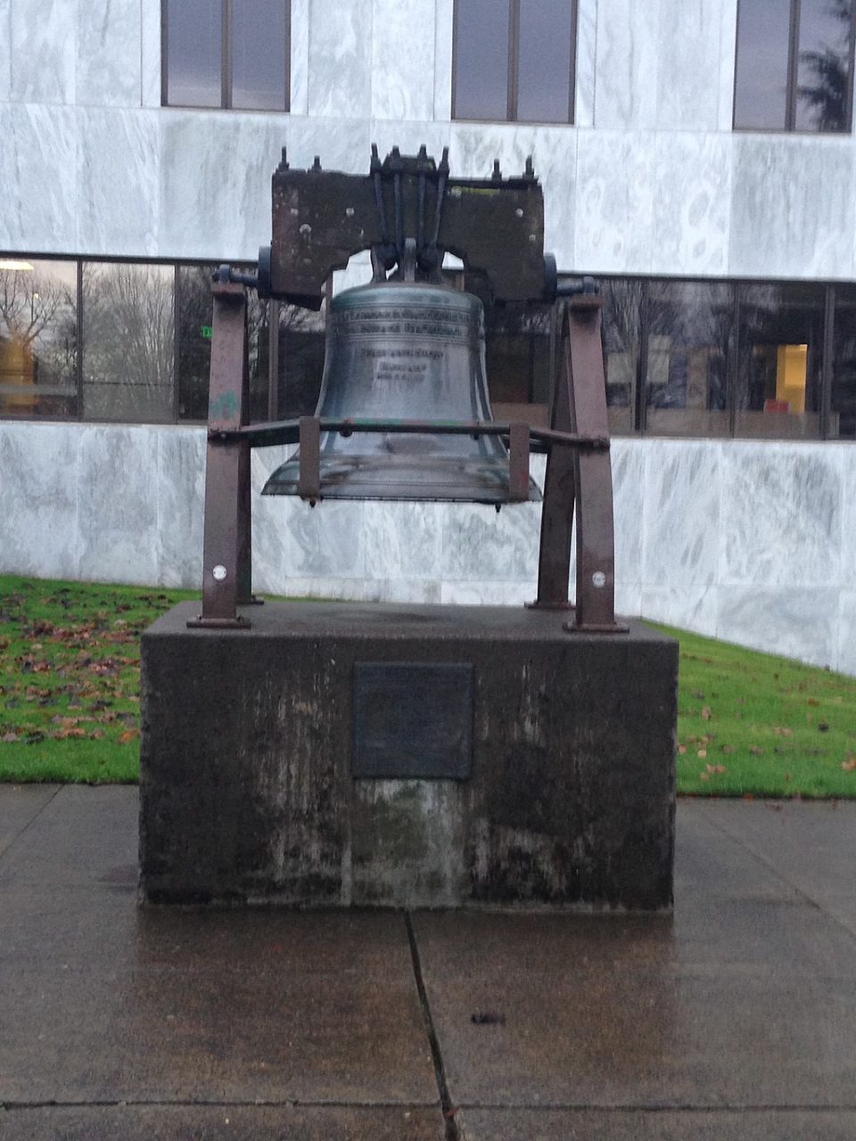 Oregon Liberty Bell replica